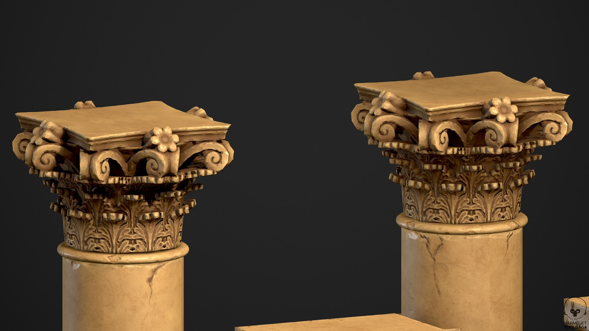 ArtStation - Stylized Ruins - GameReady - Modular Assets