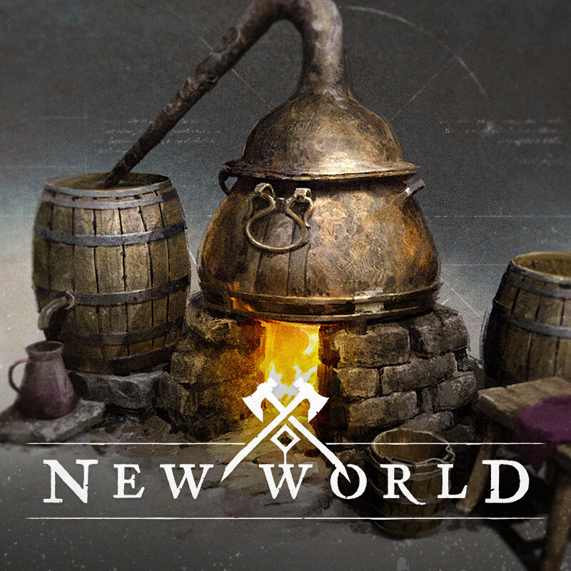 ArtStation - New World: Settlement Structures