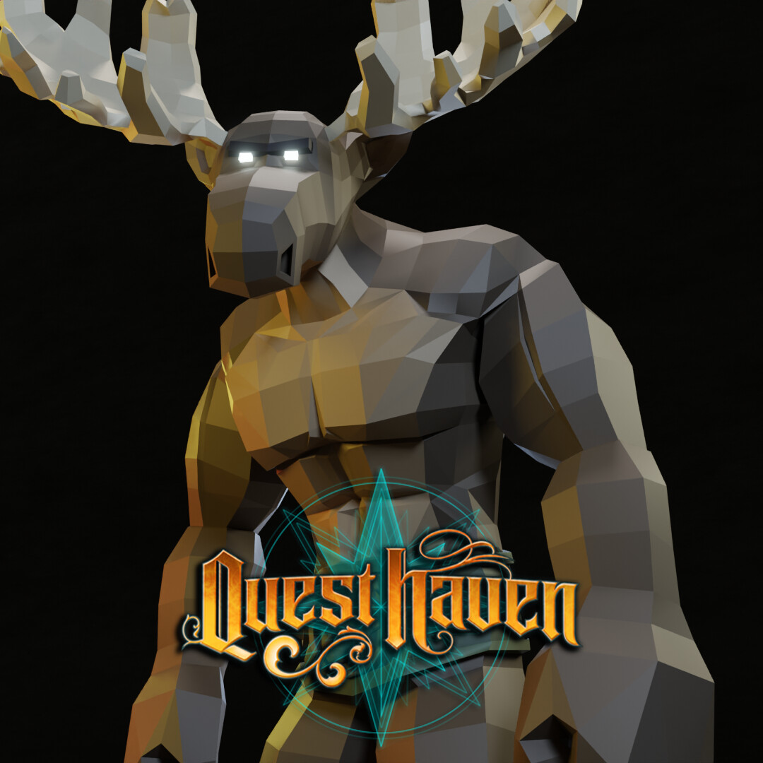 ArtStation - Quest Haven: Weremoose