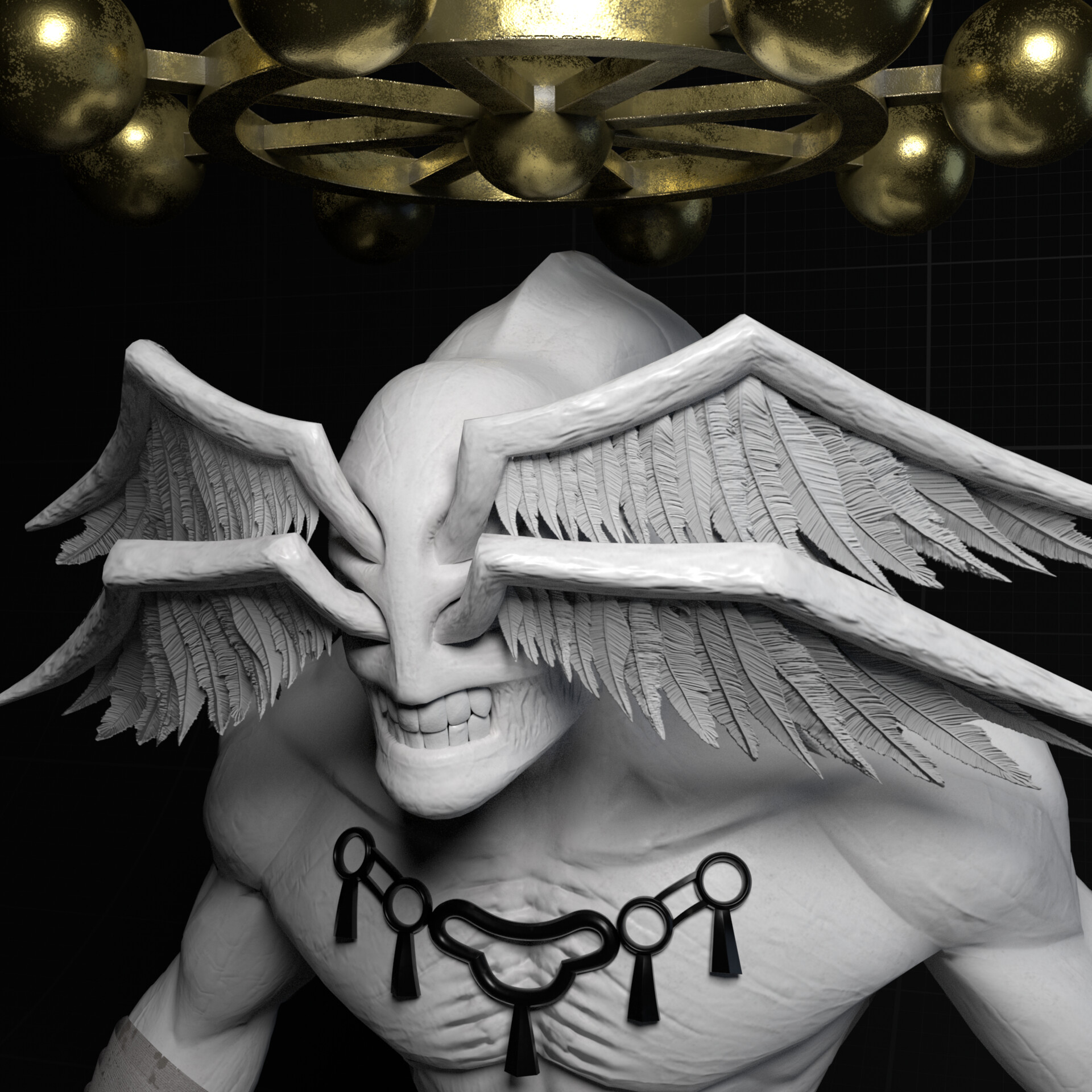 ArtStation - 3D Modeling Practice : Mahoraga (Jujutsu Kaisen)