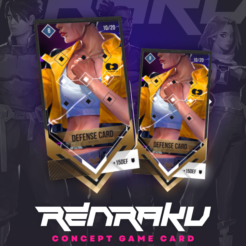 ArtStation - RENRAKU - Cards concept