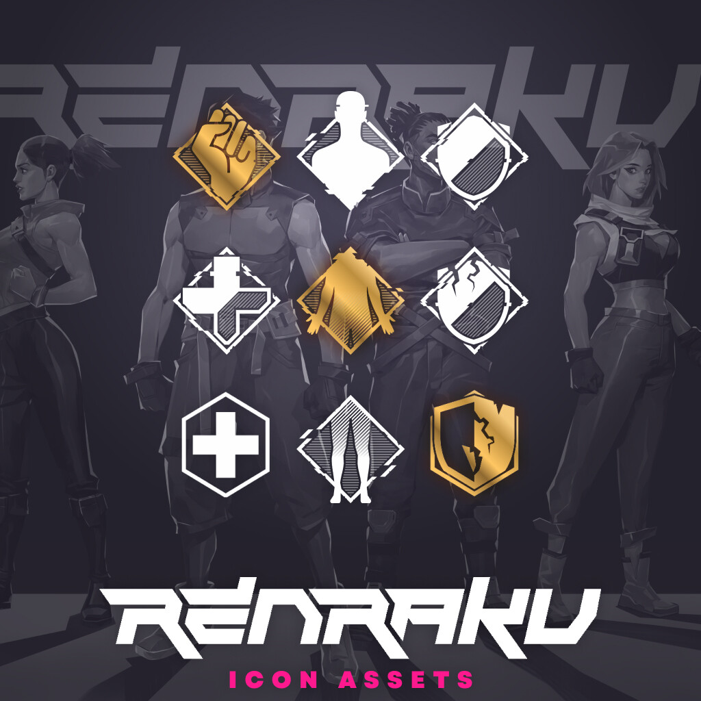ArtStation - RENRAKU - Icons concepts
