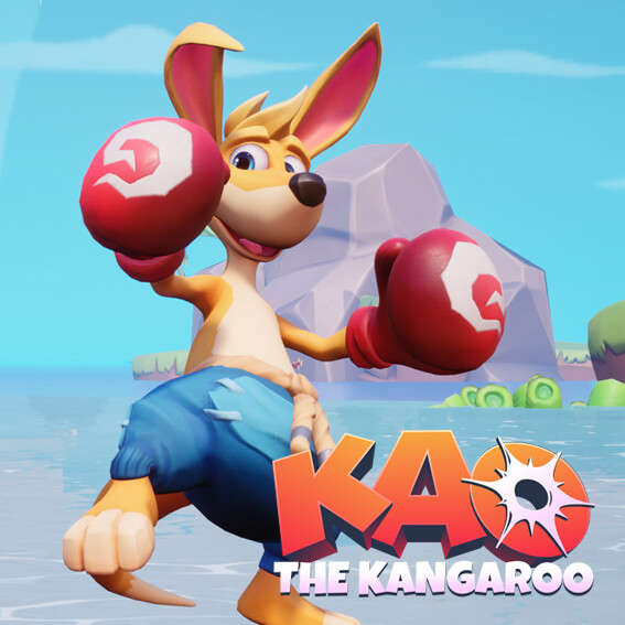 ArtStation - Kao the Kangaroo - character model