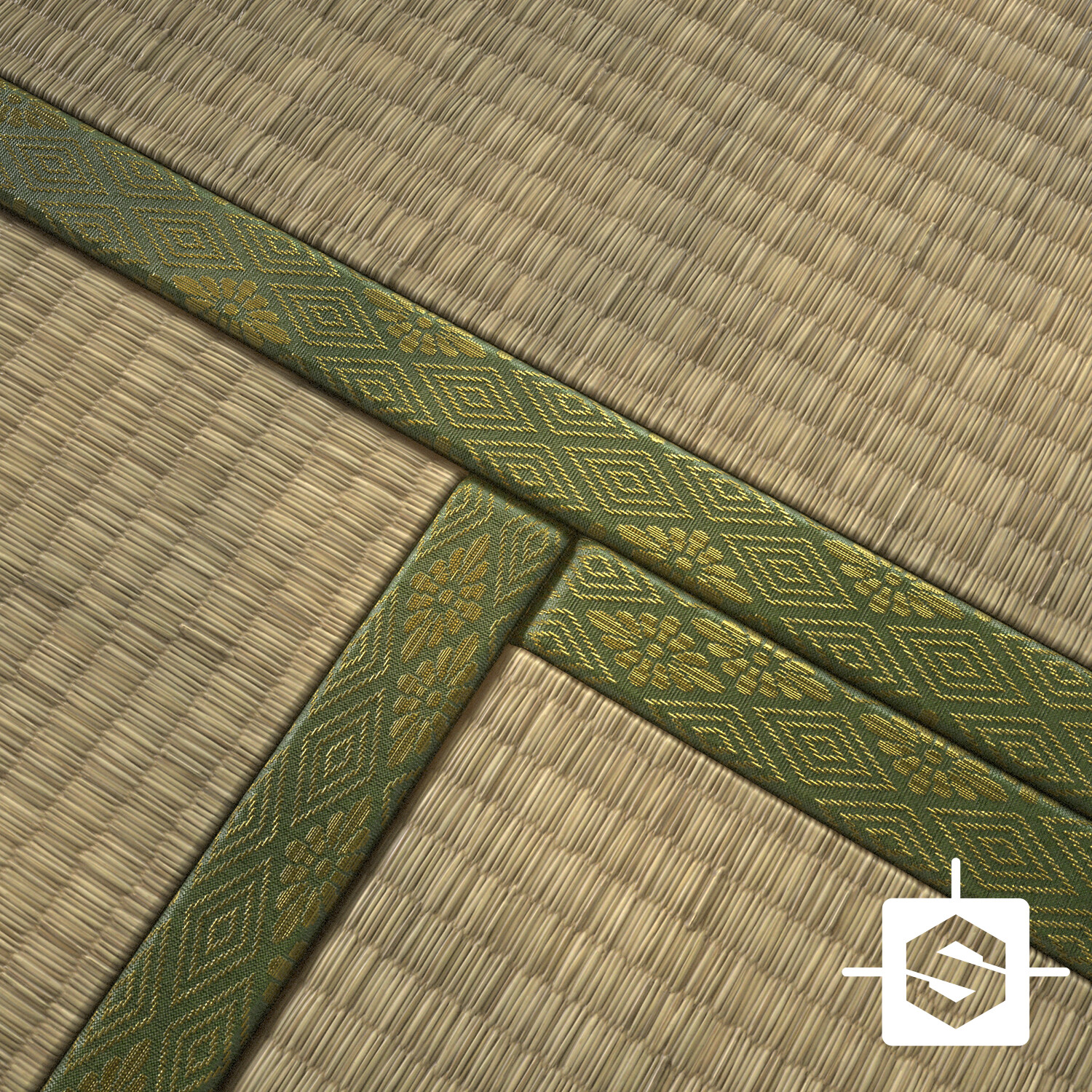 ArtStation - Tatami mat material