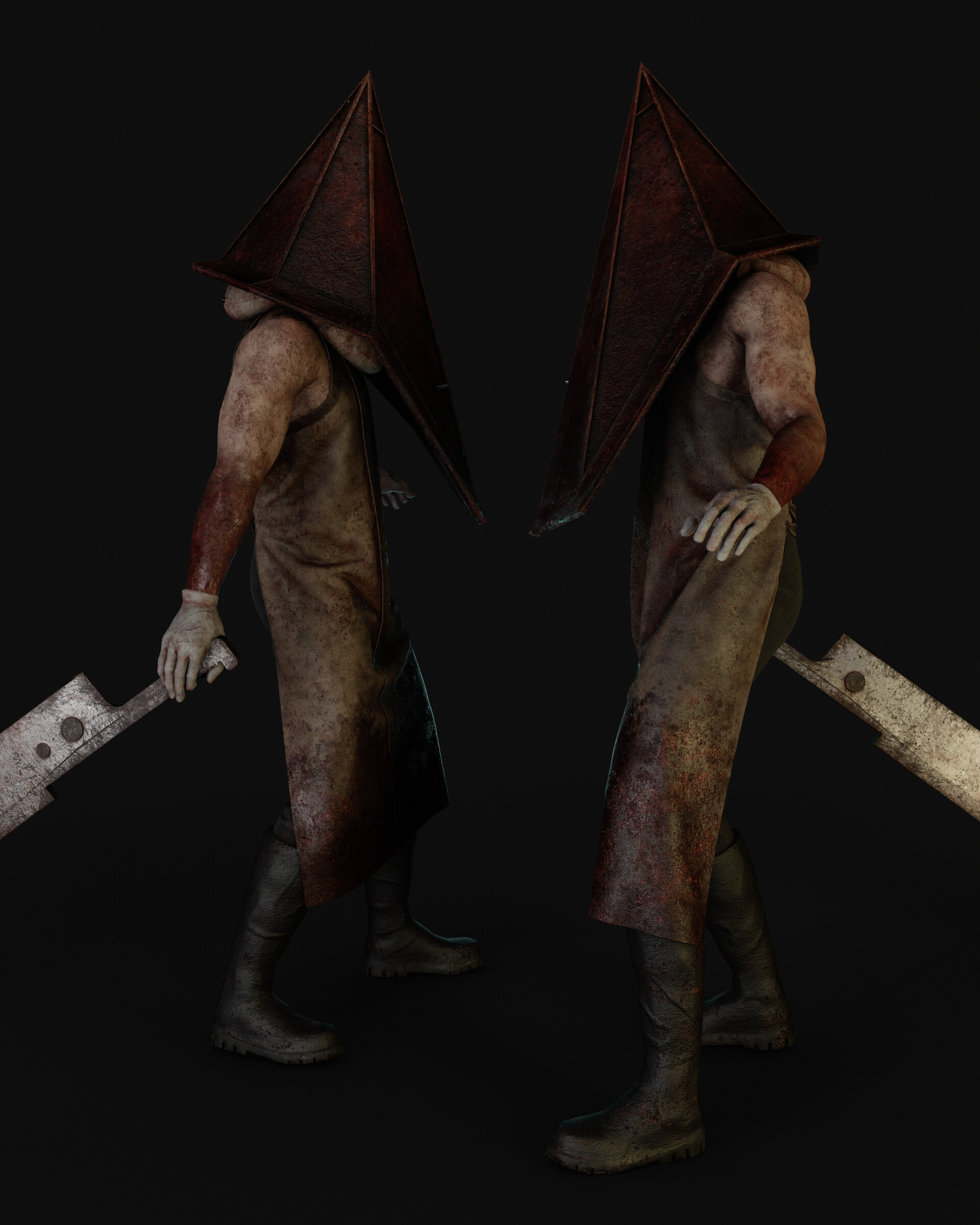 ArtStation - Silent Hill Pyramid Head Fan Art