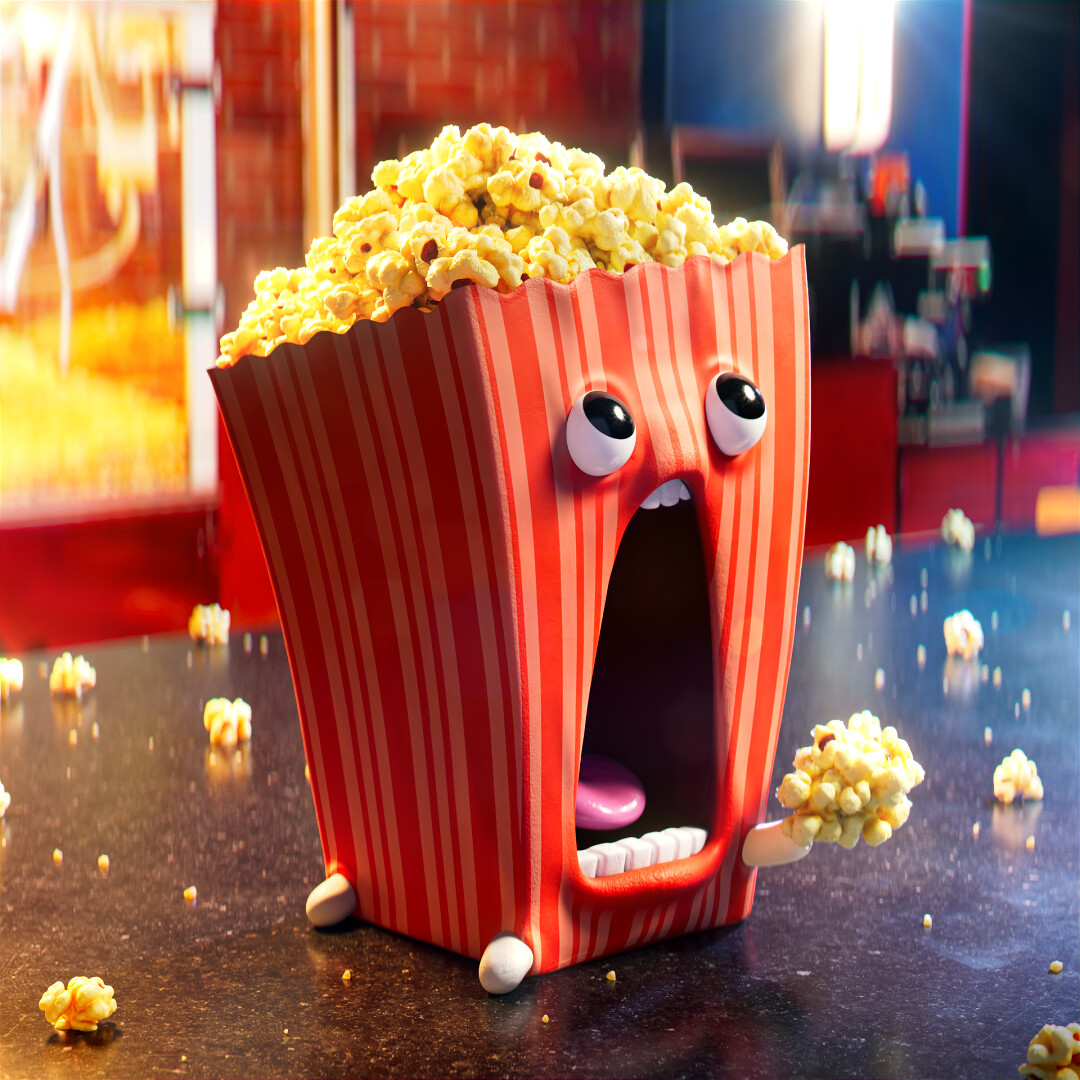 ArtStation - Hungry Popcorn