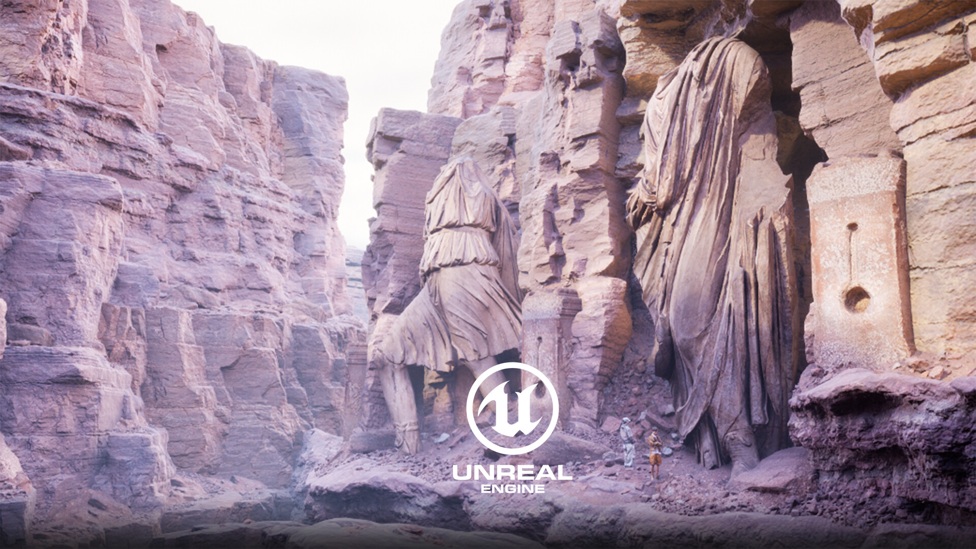 ArtStation - Hidden Canyon Statues
