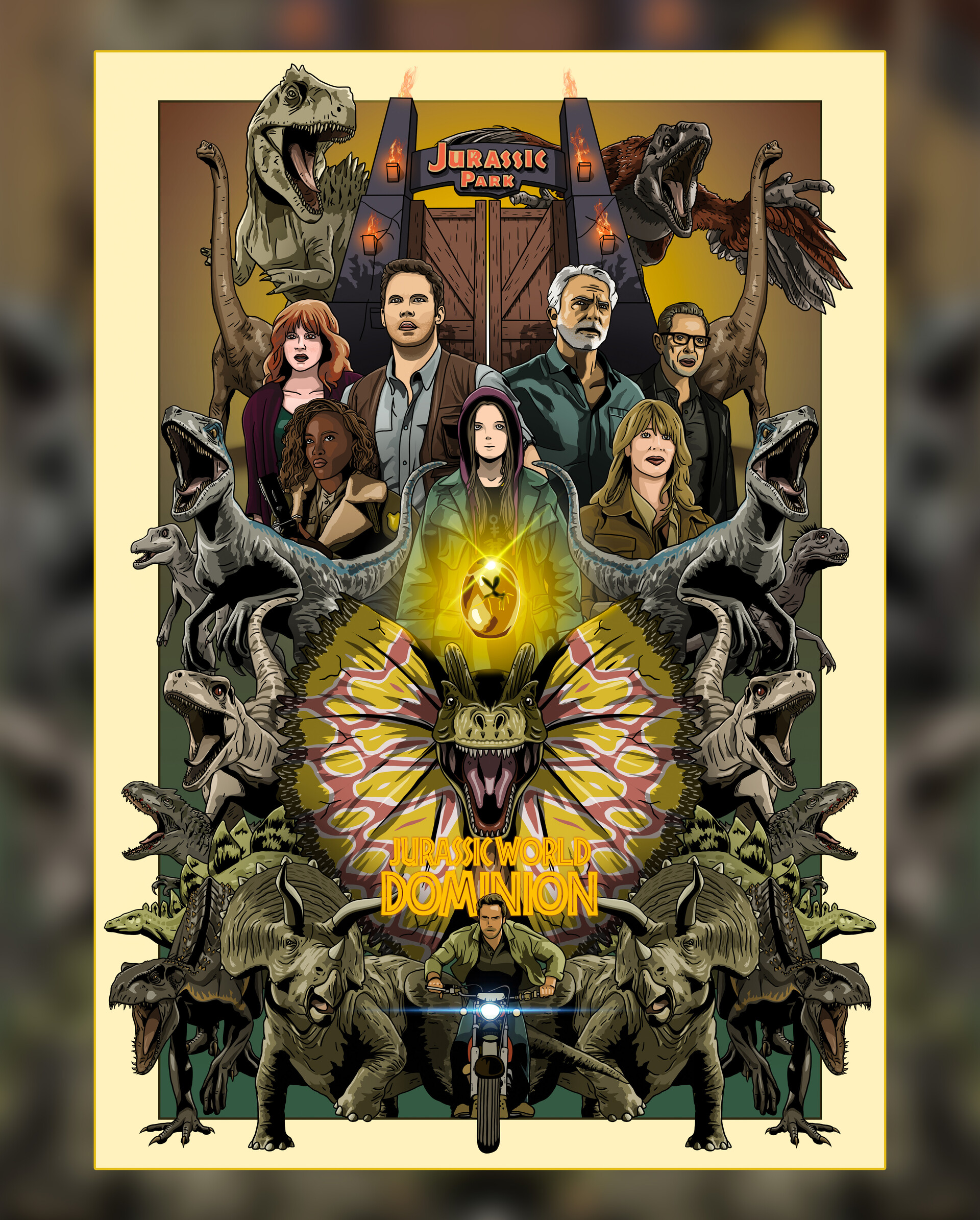 ArtStation - NO.11 DS2022-10 Jurassic World Dominion