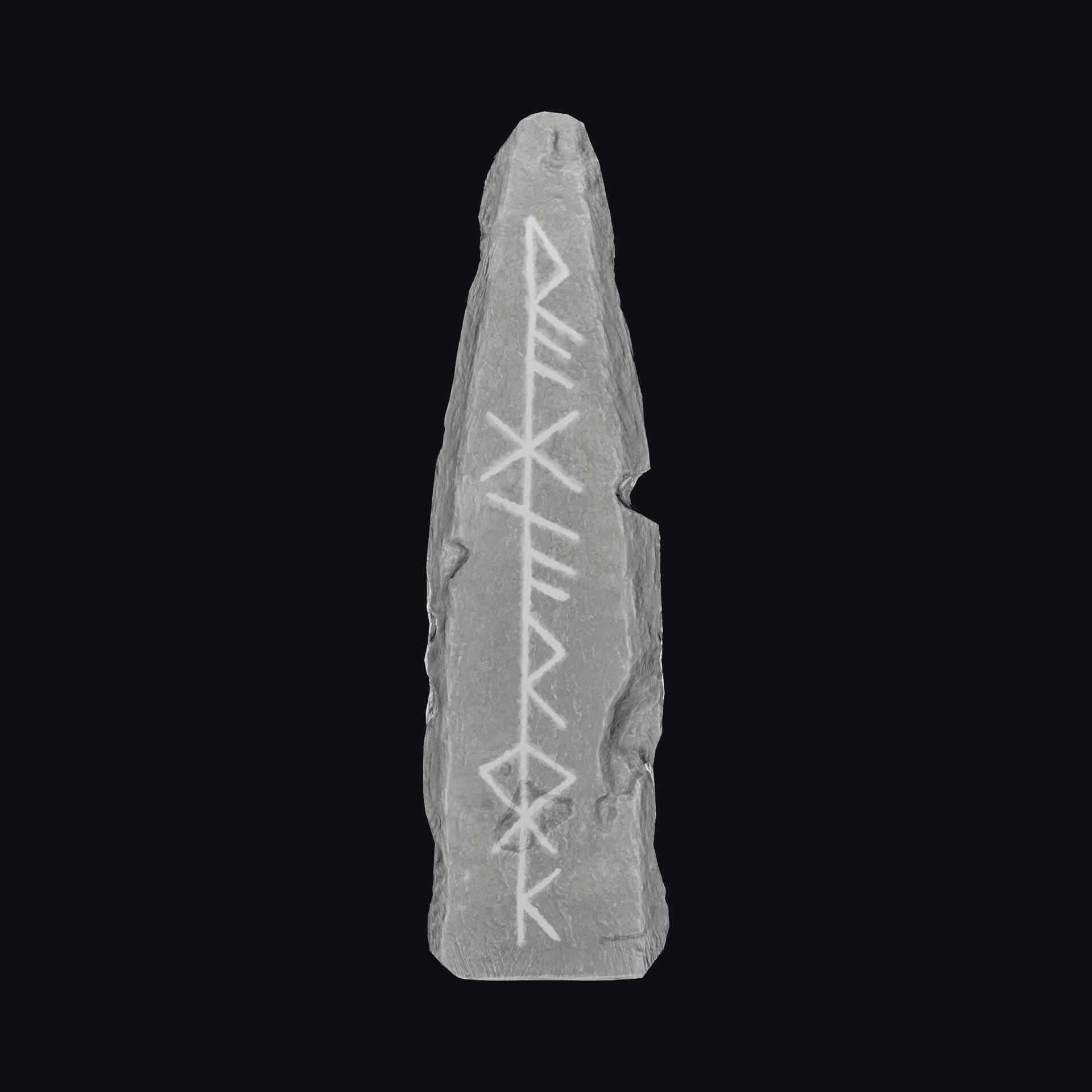ArtStation - Rock set with runes and symbols