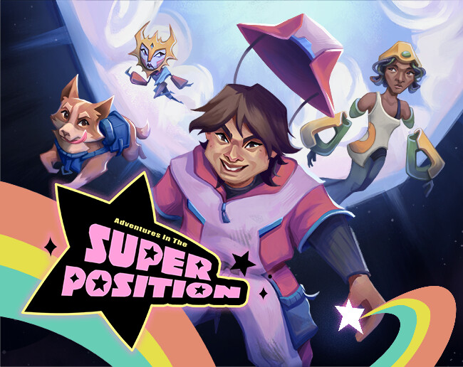 ArtStation - Adventures in the Super Position: Menue
