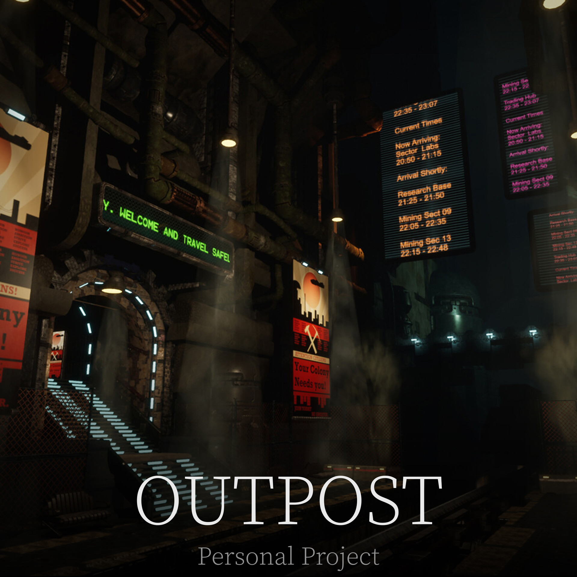 ArtStation - Outpost (Interior)