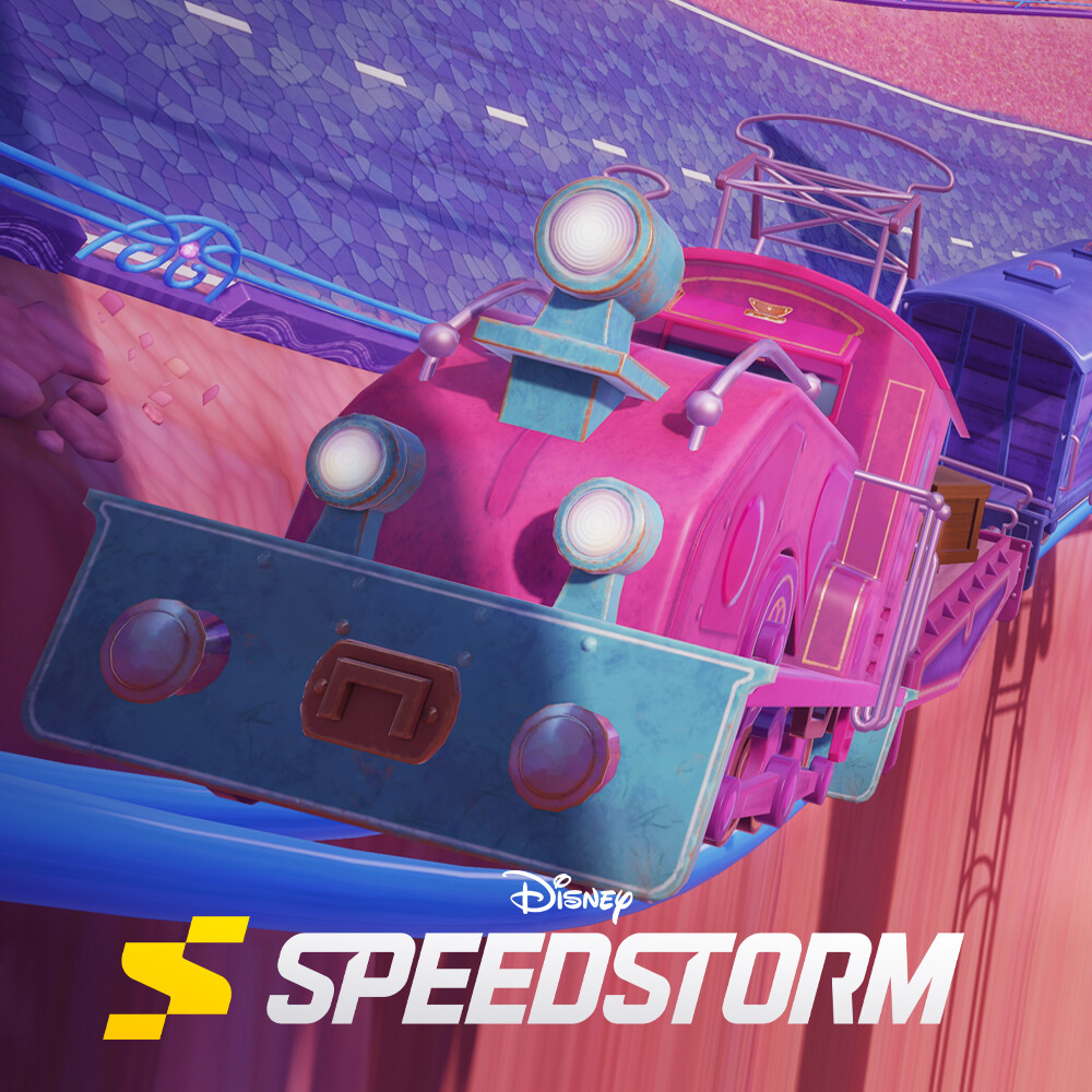 ArtStation - Disney Speedstorm - Inside out