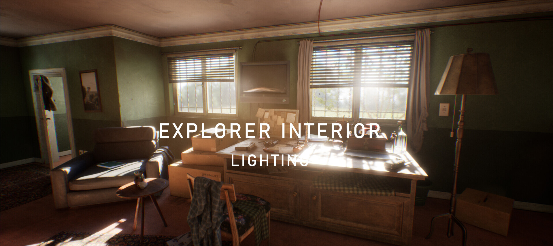 ArtStation - Indoor UE5 lighting practice