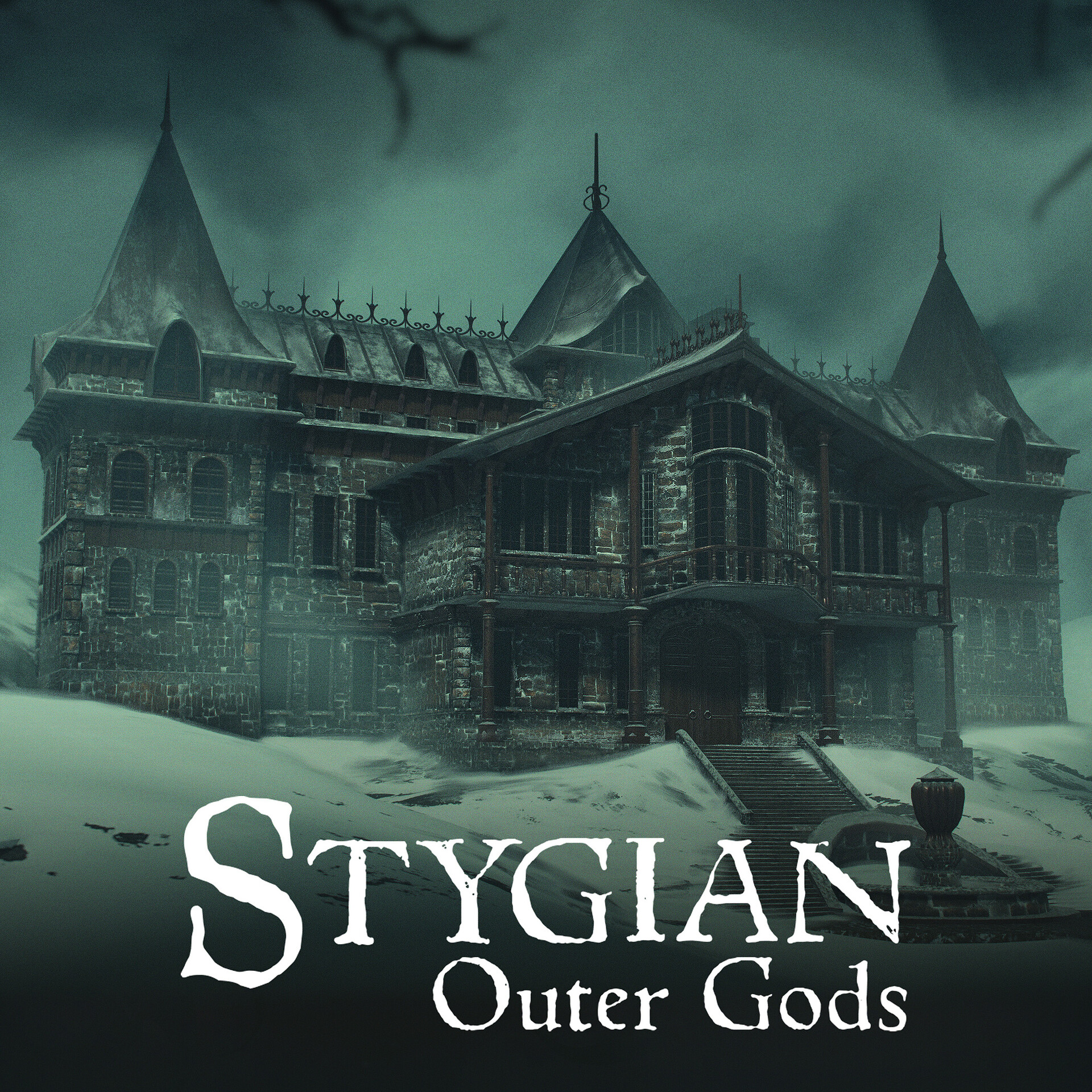 ArtStation - Stygian: Outer Gods - The Mansion - Concept
