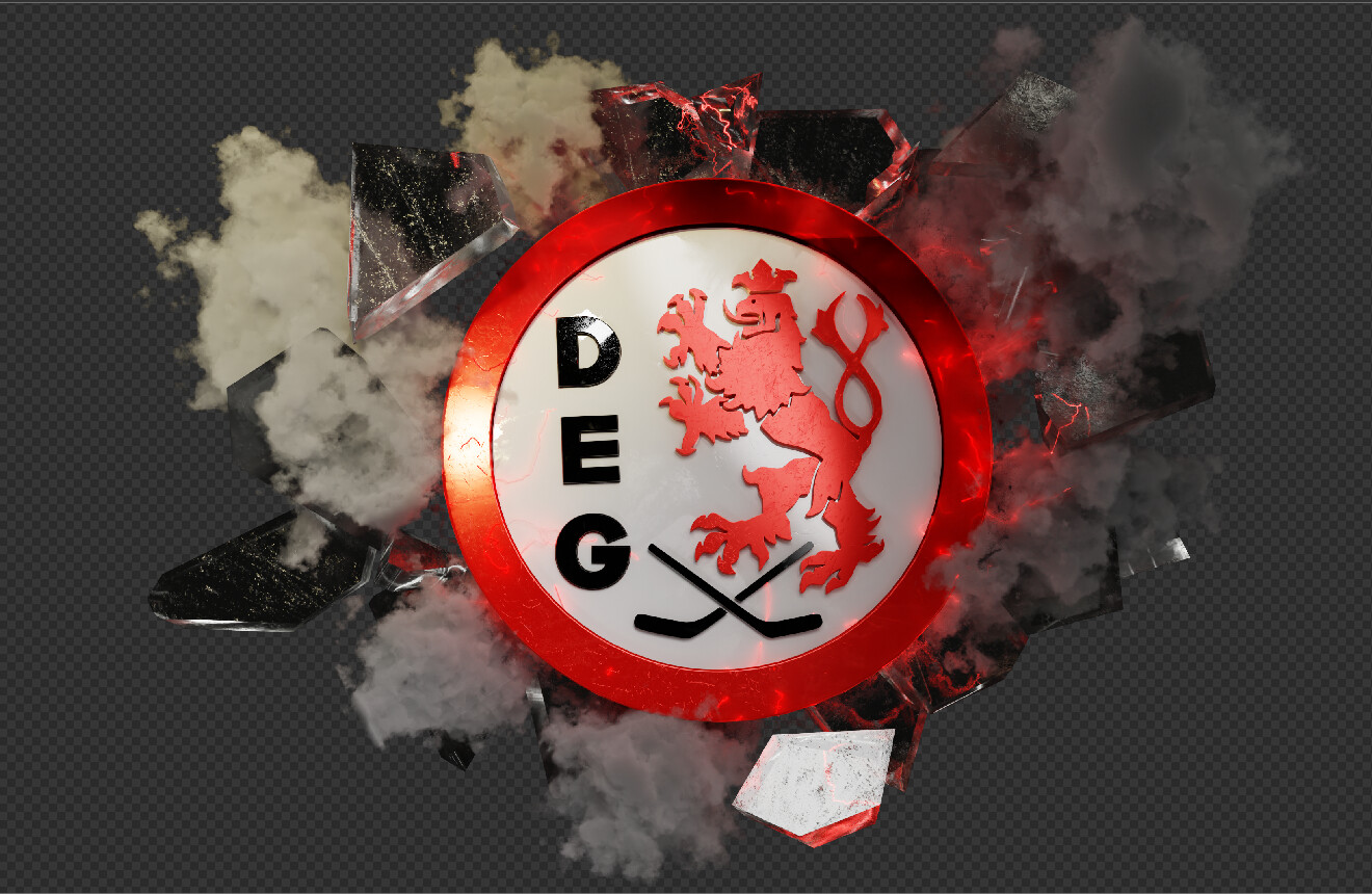 ArtStation - DEG 3D Logo Animation Düsseldorfer EG
