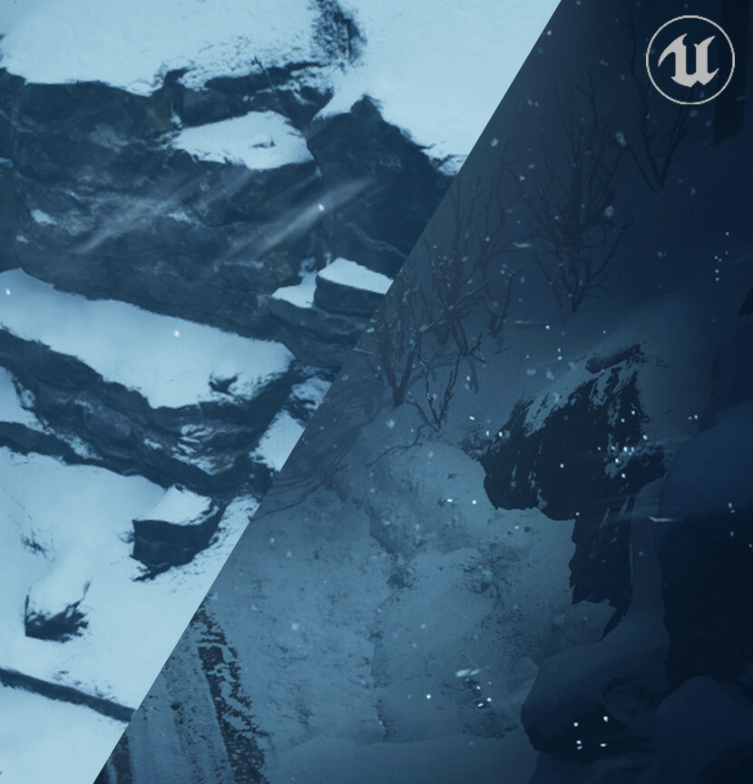 ArtStation - VFX for Snow Environment - UE5 Niagara