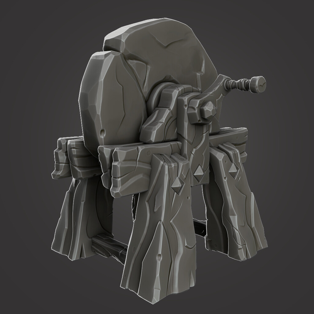 ArtStation - Sharpening Stone (Wayfinder Style)