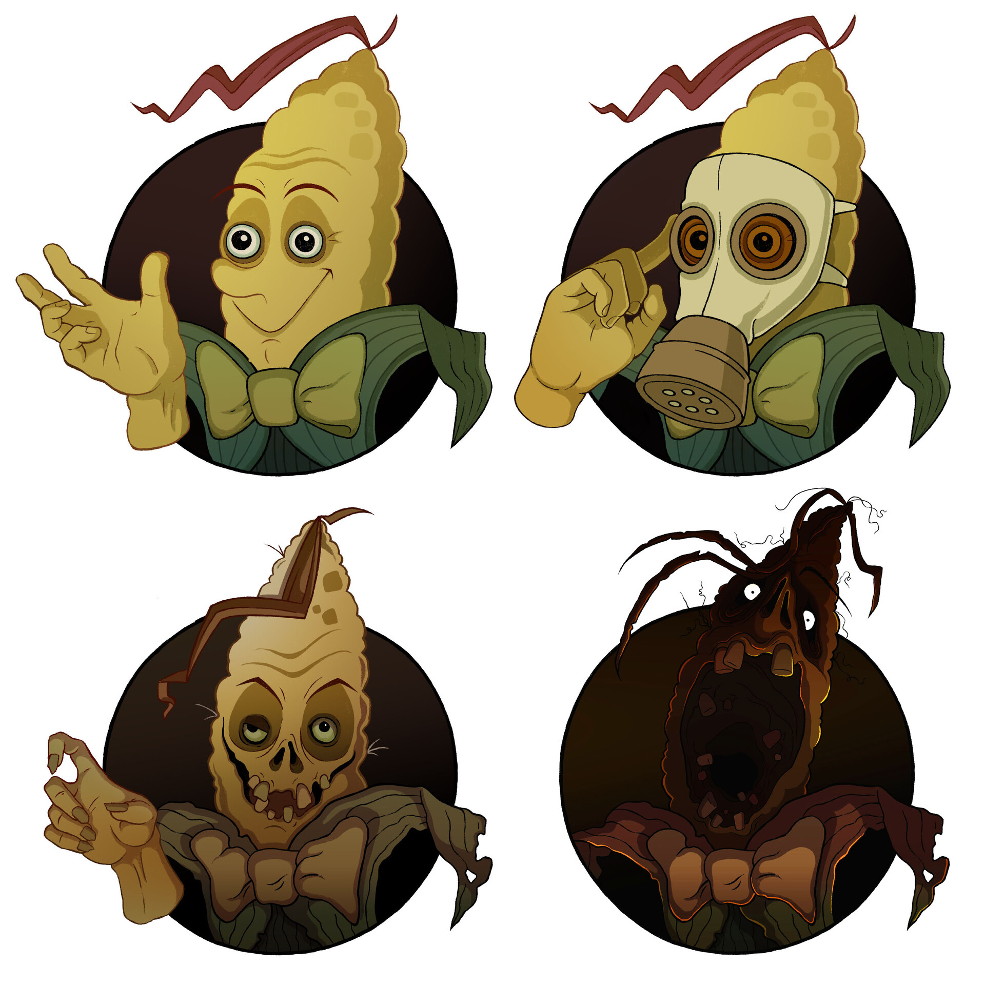 ArtStation - Kings Island Haunt 2024: Cornered "Mr. Maizen"