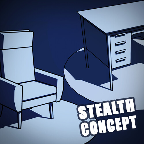 ArtStation - Stealth Game Concept Models