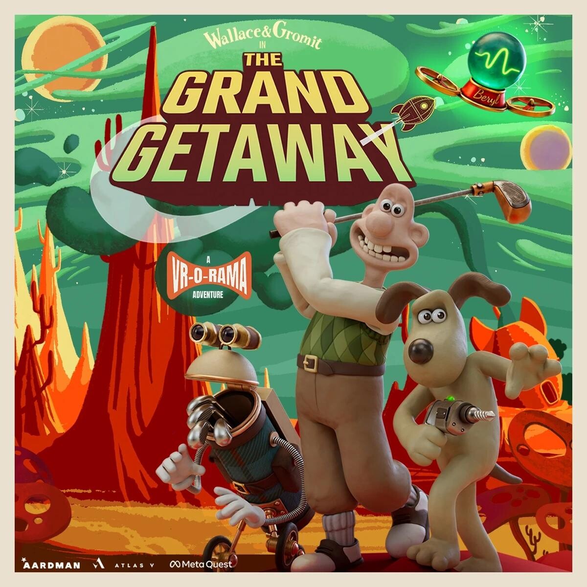 ArtStation - Wallace and Gromit VR: The Grand Getaway