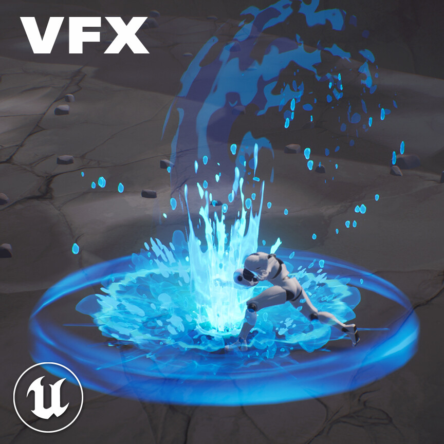 ArtStation - Splash Attack - VFX
