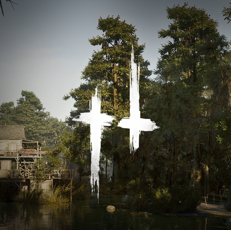 ArtStation - Hunt Showdown Swamp Environment W.I.P