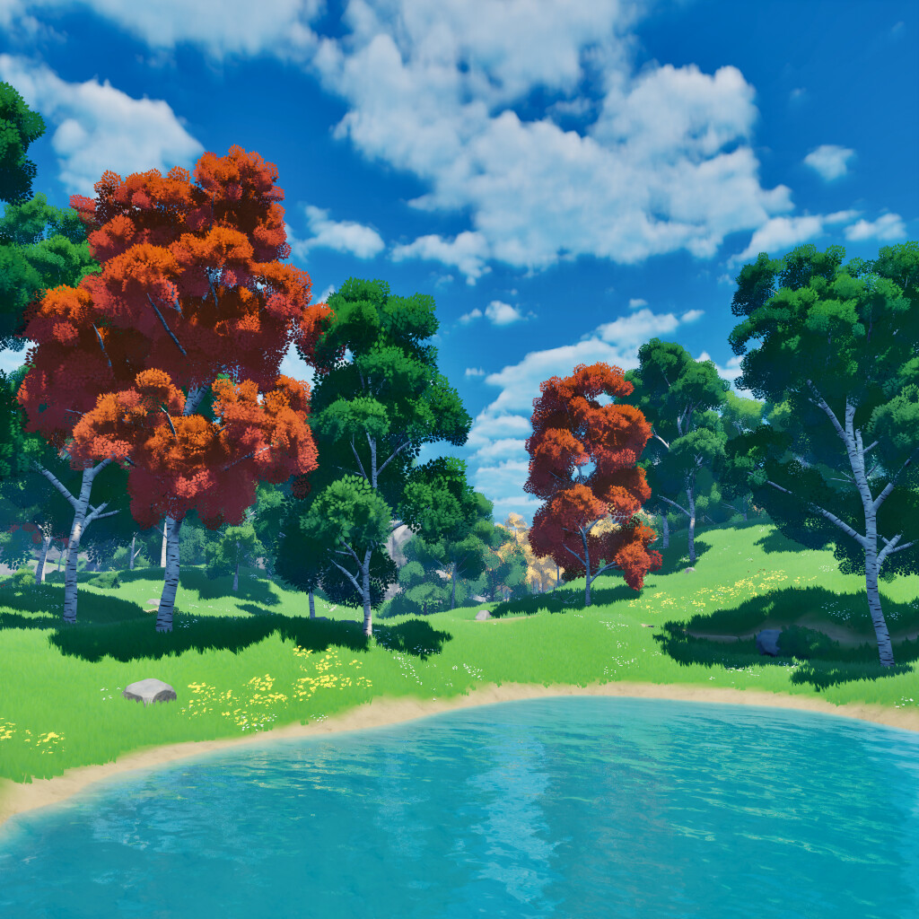 ArtStation - Stylized Nature Environment Vol. 1