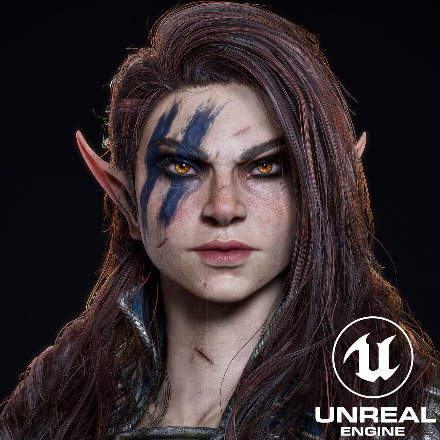 ArtStation - Elf_Commander_Unreal engine