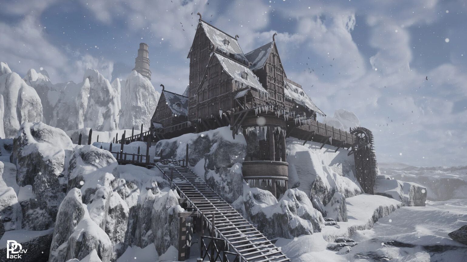 ArtStation - Nordic Castle / 93 Assets