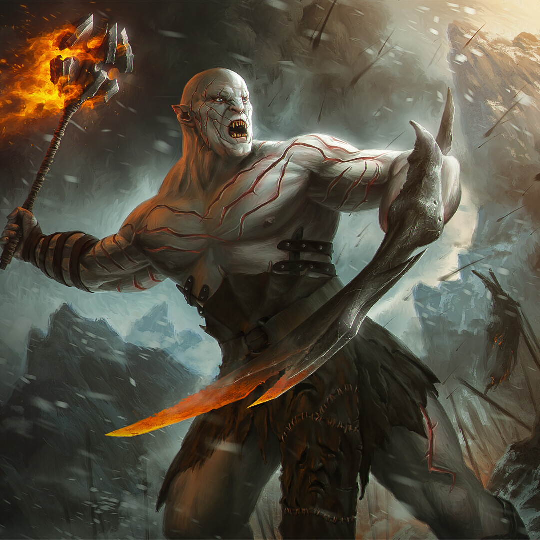 ArtStation - Azog the Defiler Fan Art