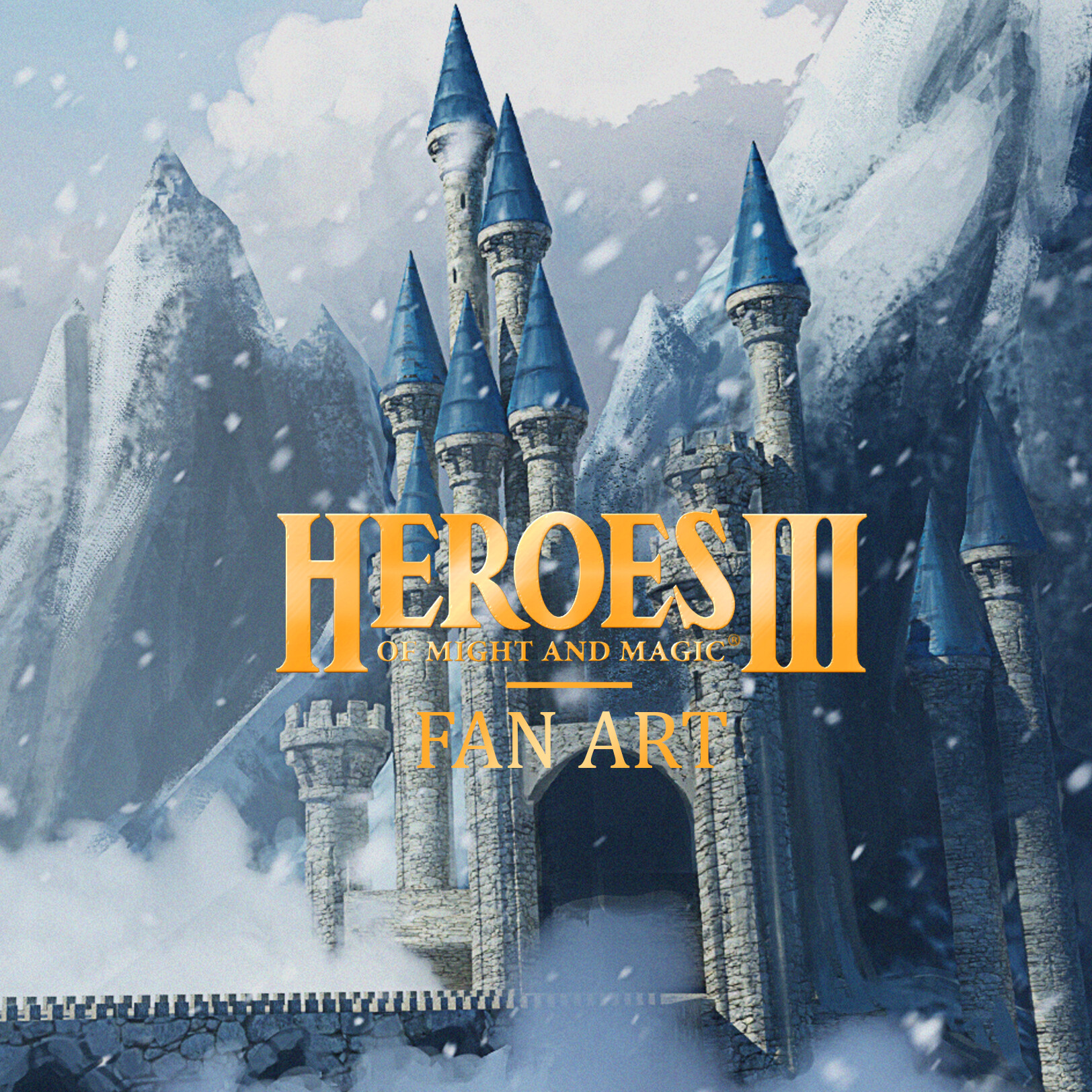 ArtStation - HOMM3 Fan art - Tower