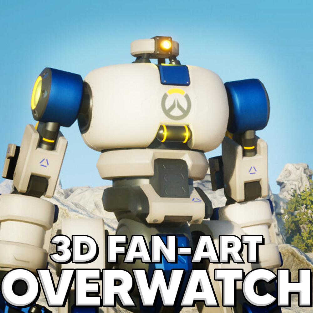 ArtStation - OVERWATCH 2 - Robot "TS-1"