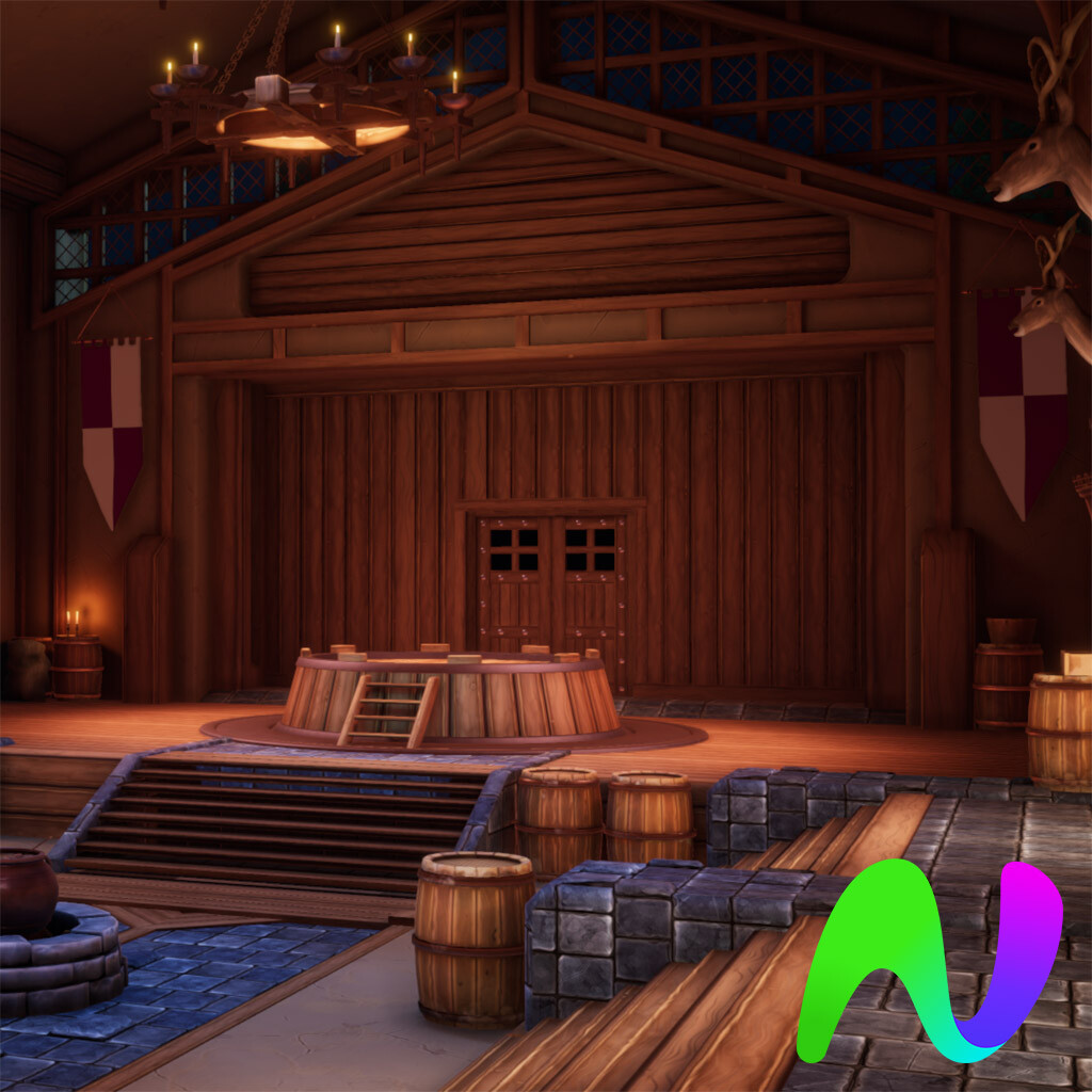 ArtStation - Noice - Warehouse Fantasy