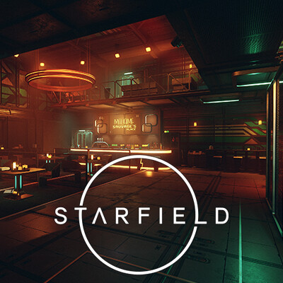 ArtStation - Starfield - Neon - Madame Sauvage's Place
