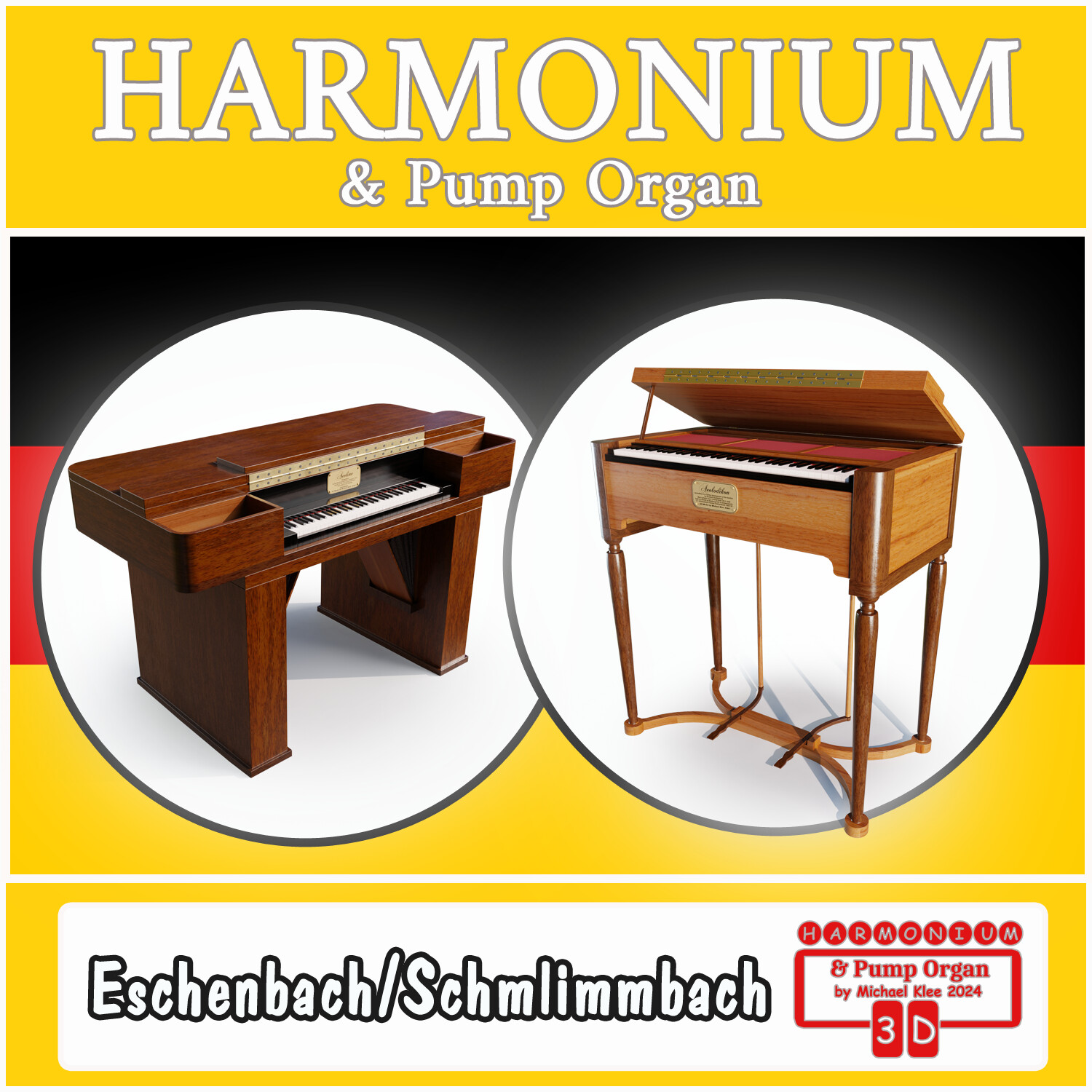 Michael Klee - Harmonium and Pump Organ - Free Reed Organ Instruments ...