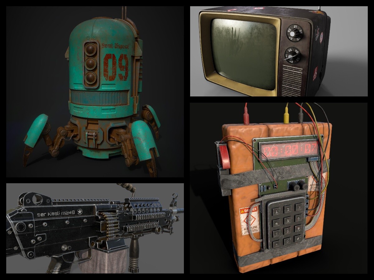 ArtStation - Hard Surface props