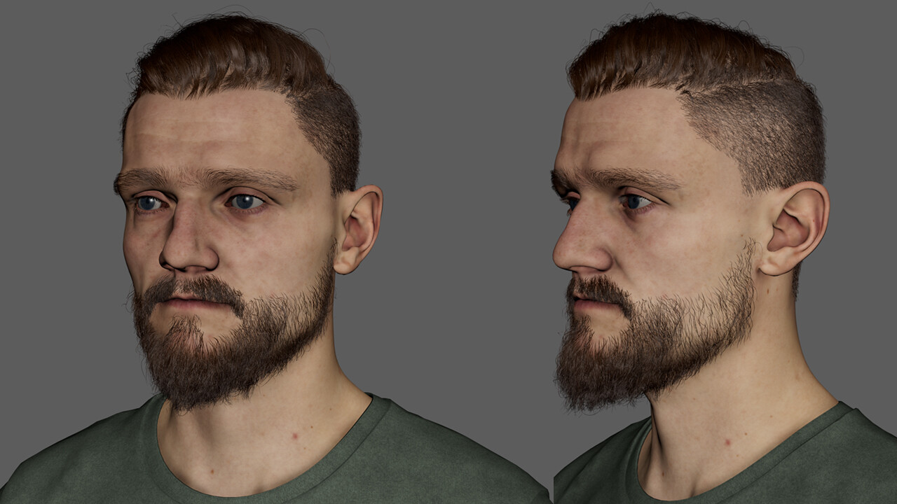 ArtStation - Self-portrait project |WIP|