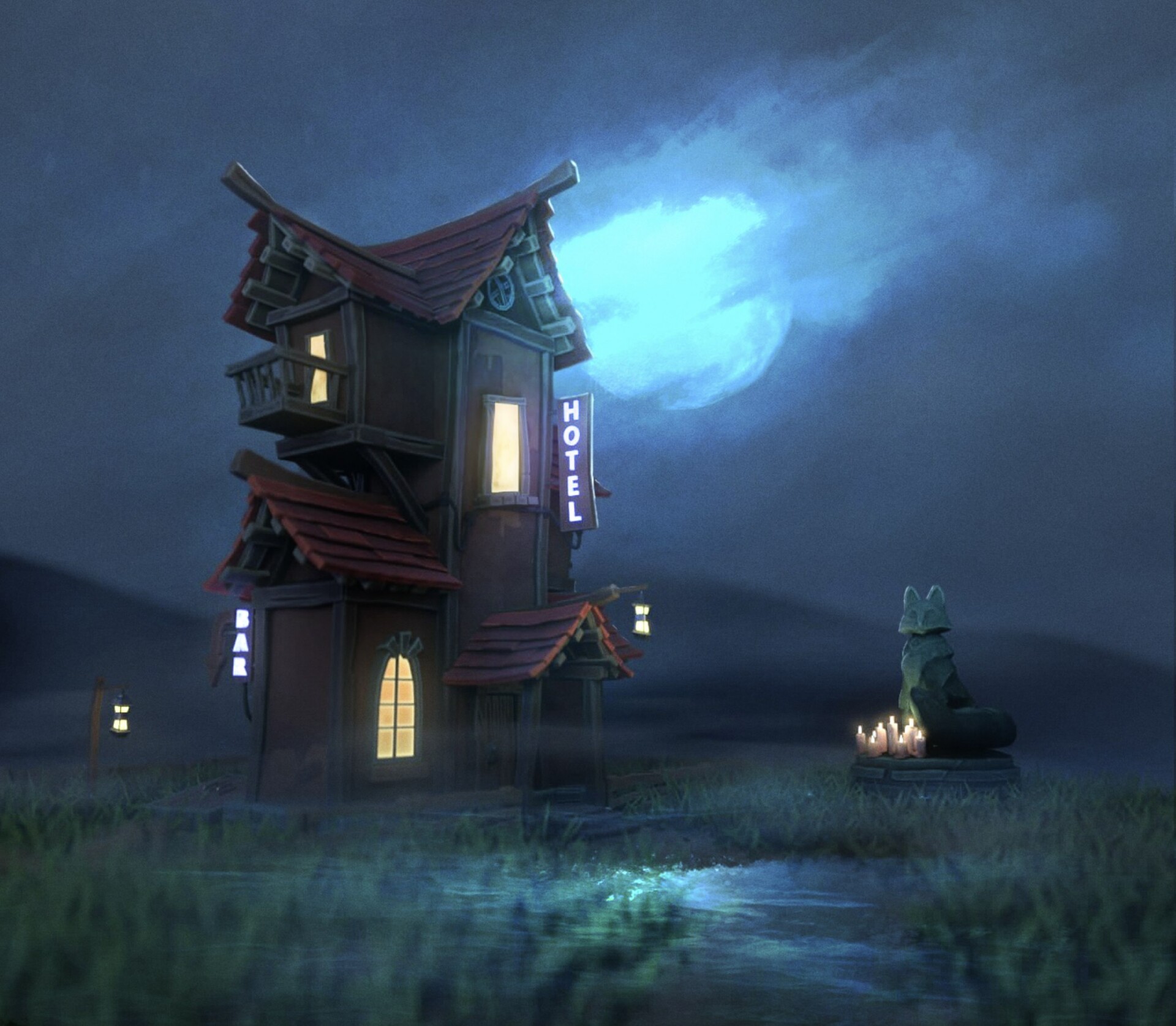 ArtStation - Occult Hotel