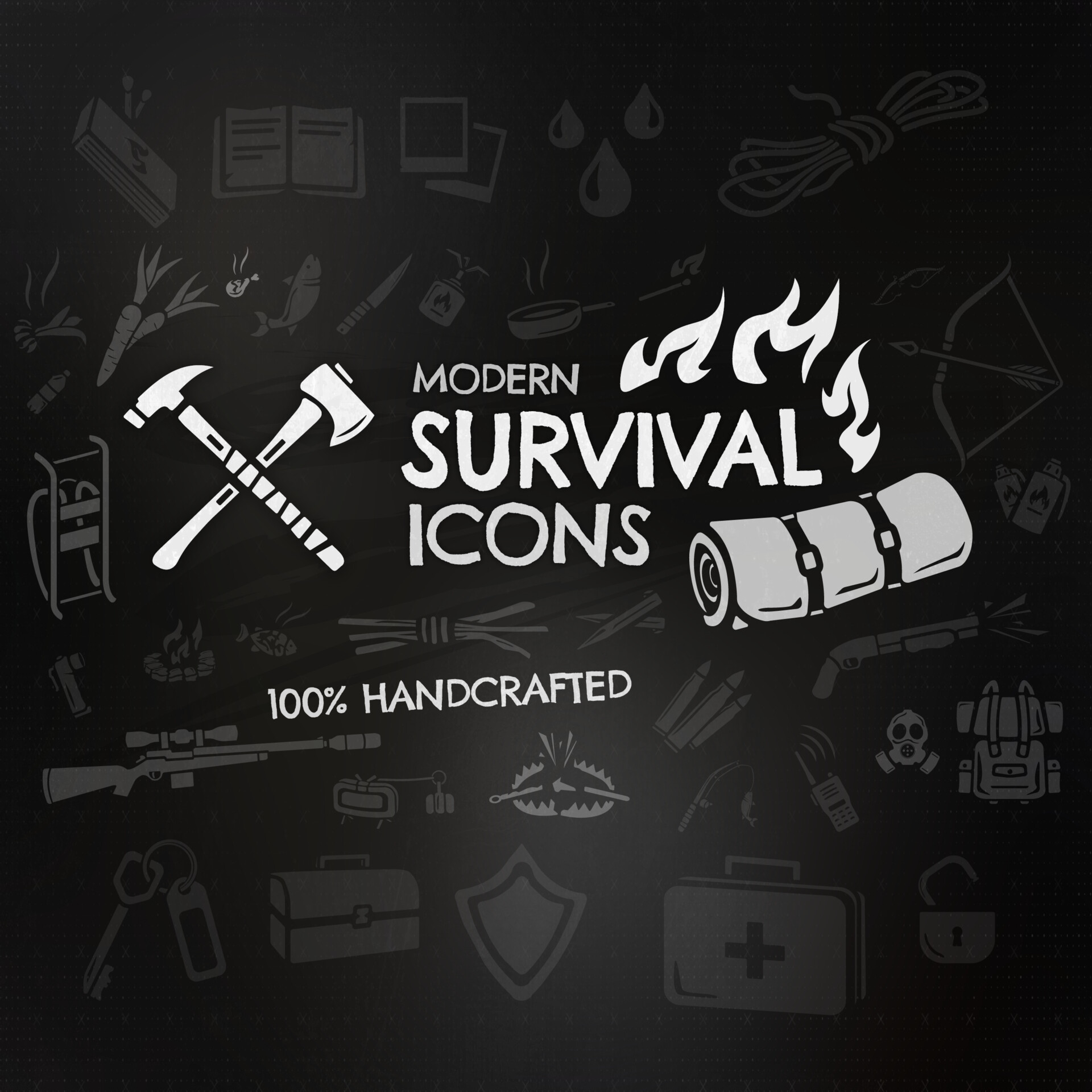 ArtStation - Modern Survival Icons Handcrafted