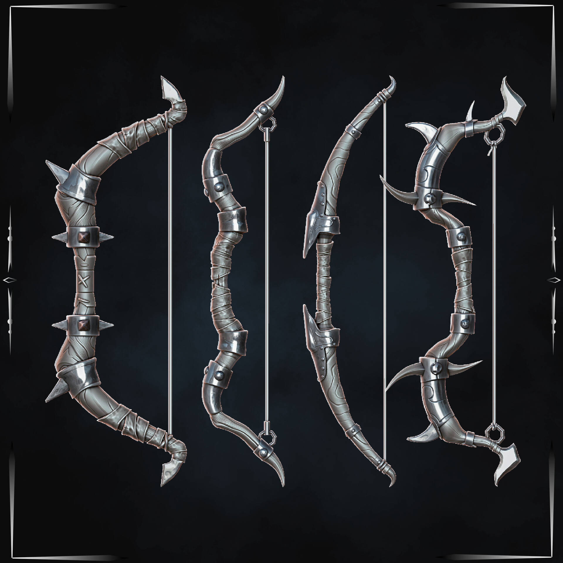 ArtStation - Stylized Bows