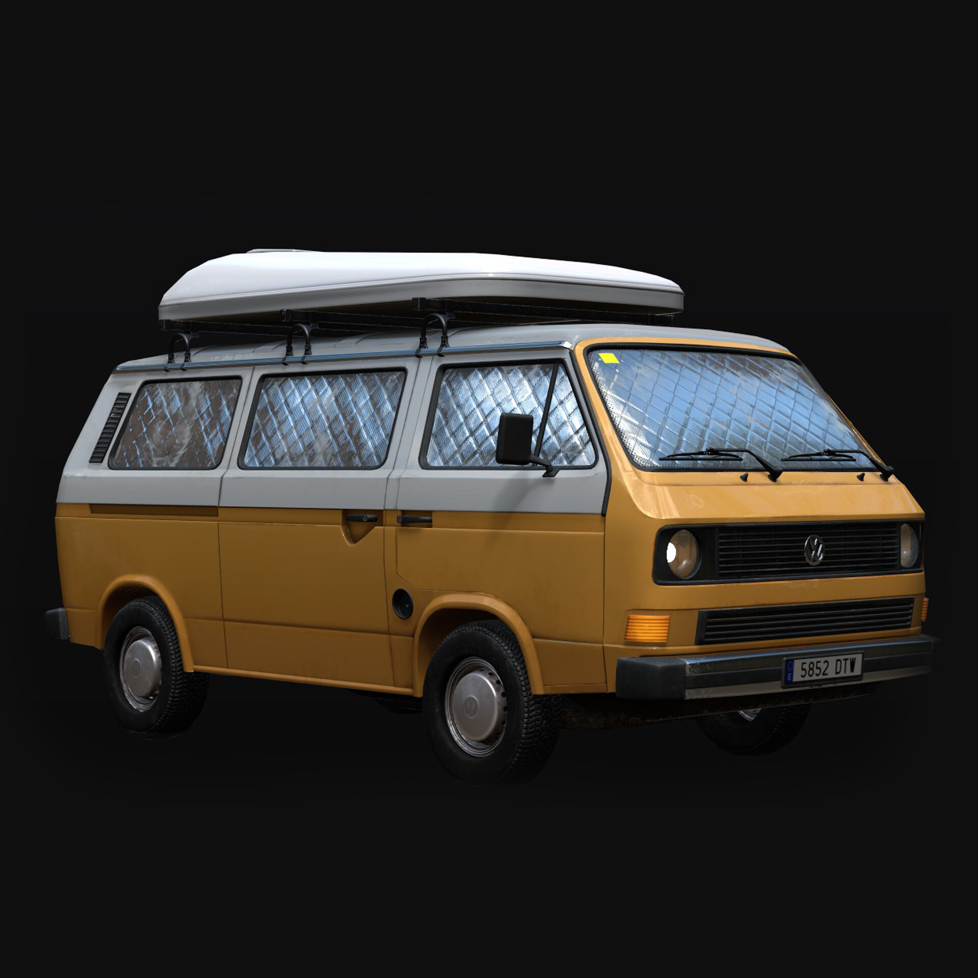 ArtStation - VOLKSWAGEN T3