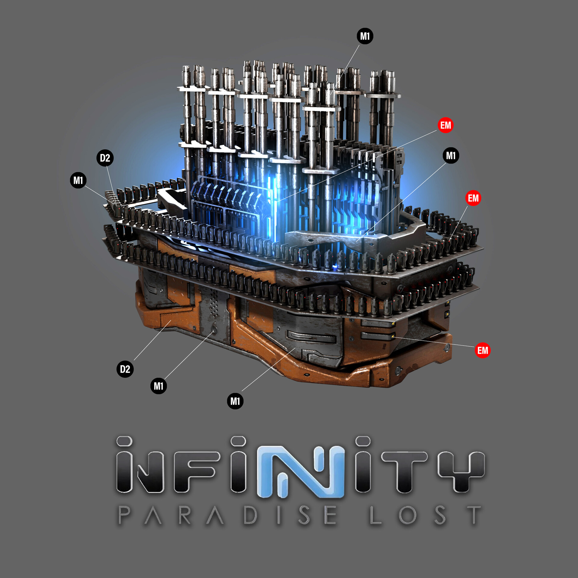 ArtStation - Infinity: Paradise Lost - Sci-Fi Props