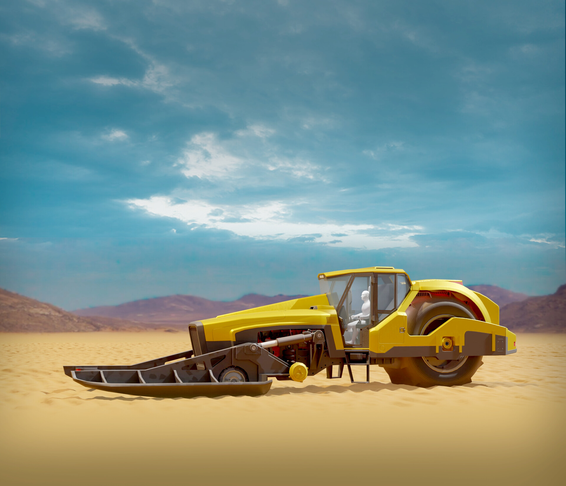 ArtStation - Sand Mobille