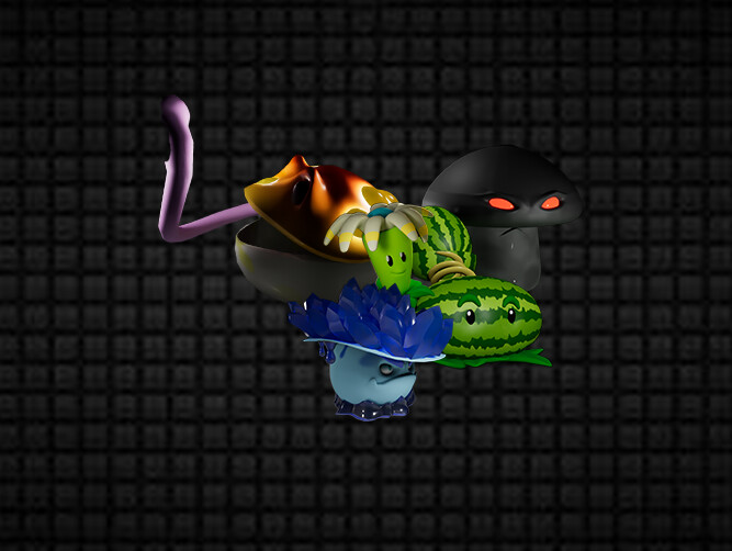 ArtStation - Plants VS Zombies Collection