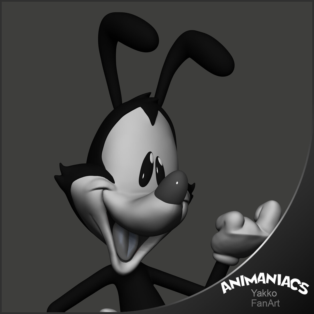 ArtStation - Animaniacs Yakko FanArt