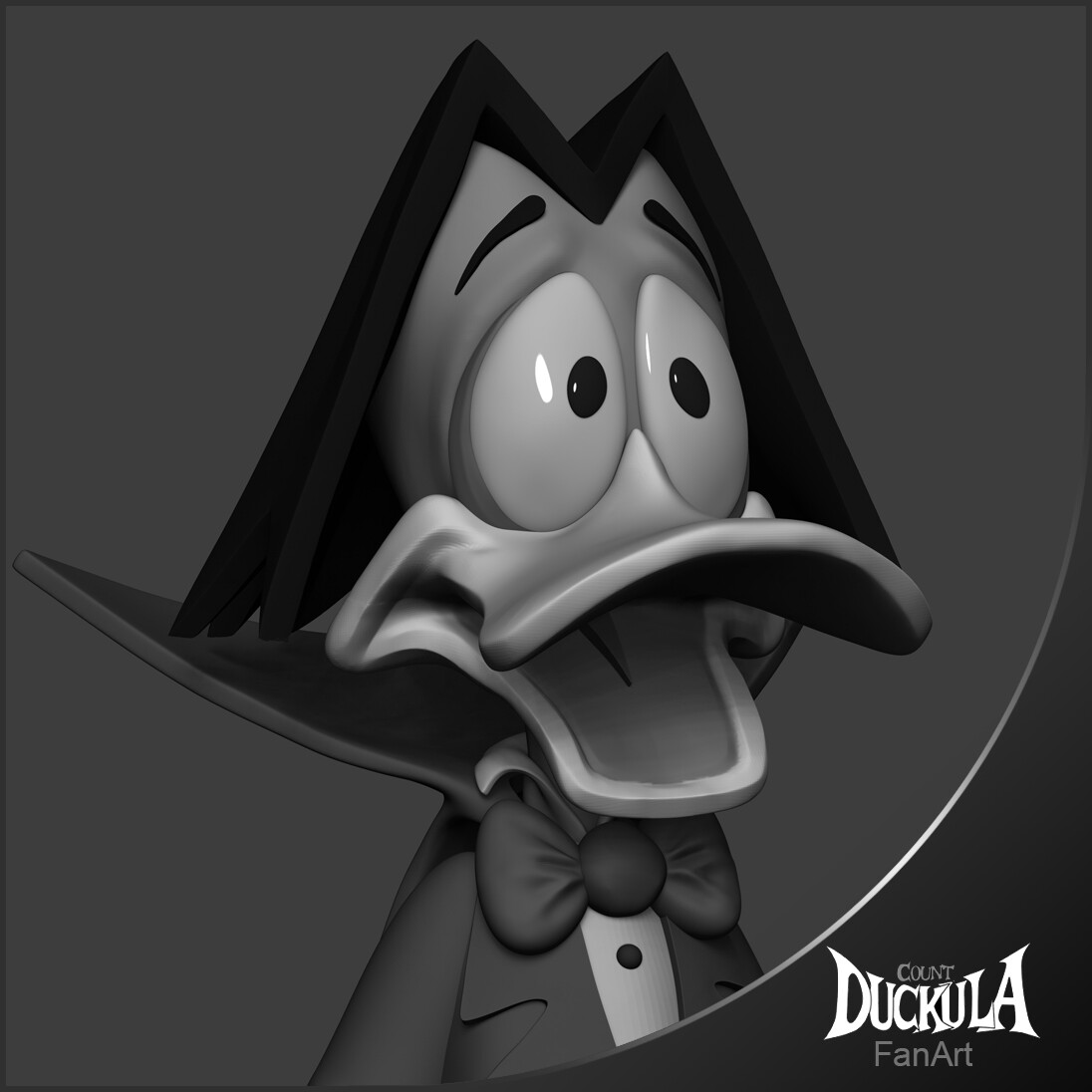 ArtStation - Count Duckula ( Conde Patula ) Fan art