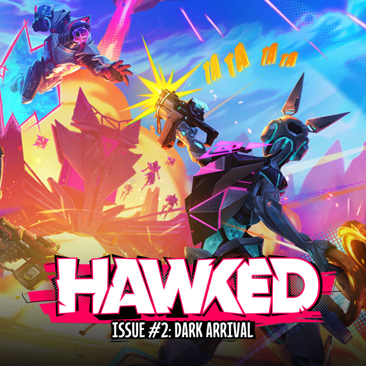 ArtStation - HAWKED | Key Art | Issue #2 Dark Arrival