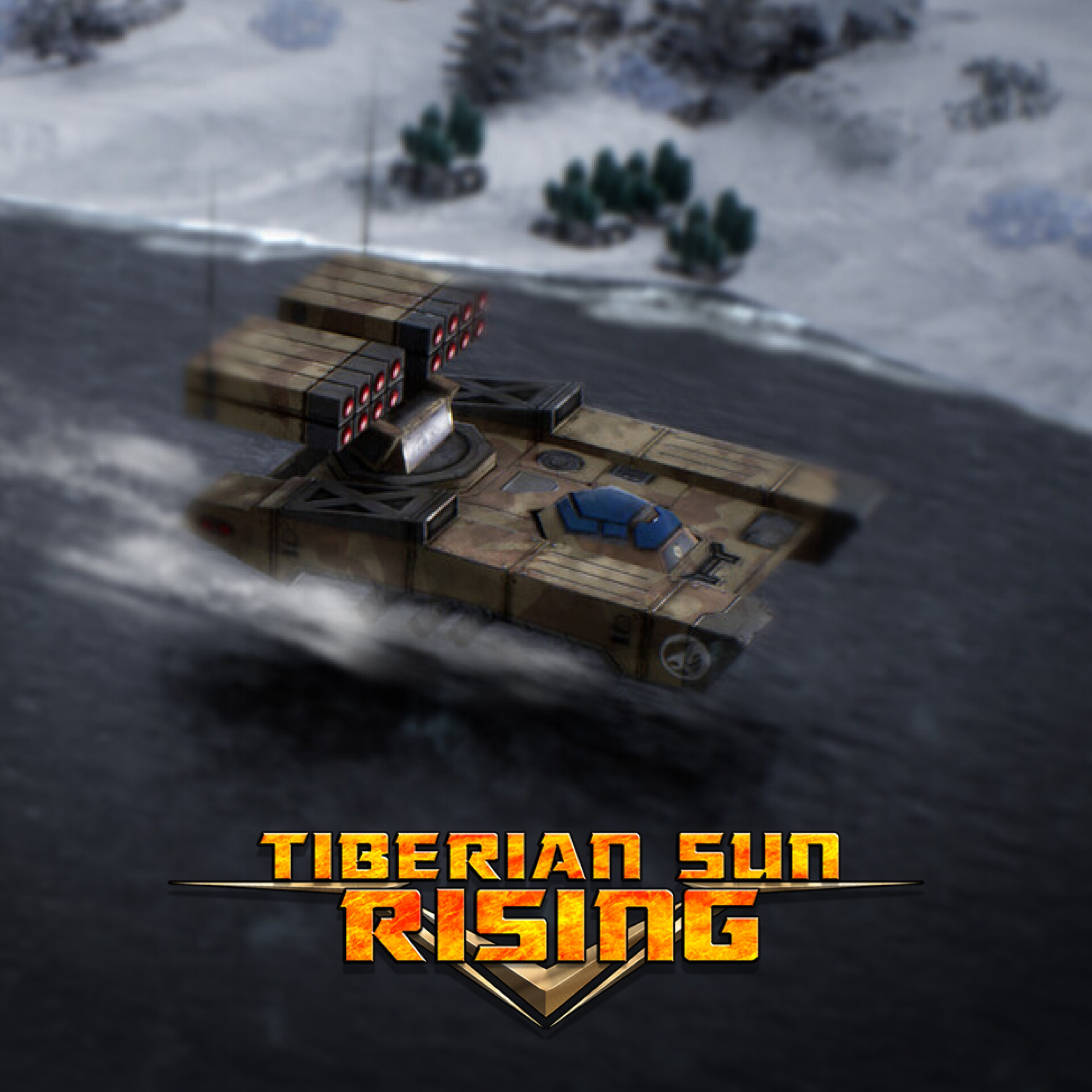 ArtStation - GDI Hover MLRS