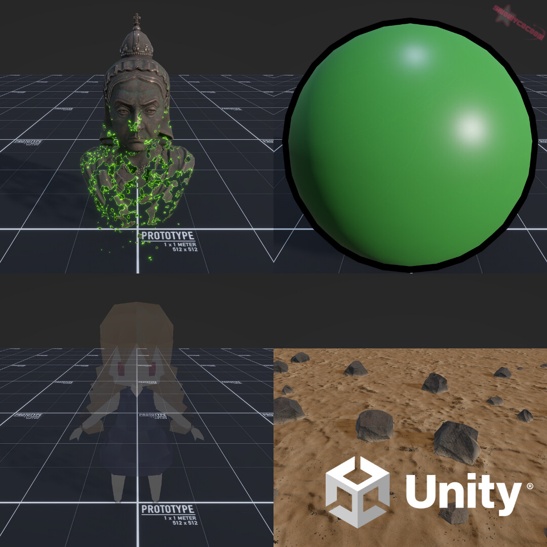 ArtStation - Unity Shaders Vault - Volume 1: "Humble Beginnings"