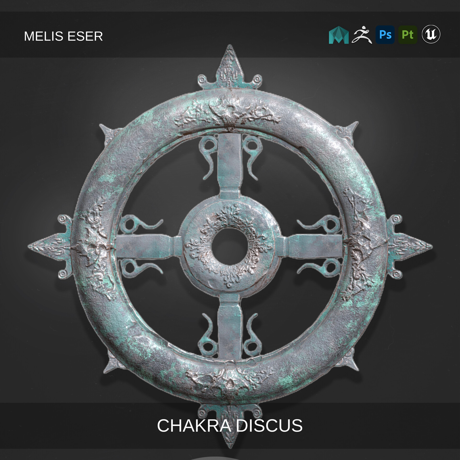 ArtStation - CHAKRA DISCUS